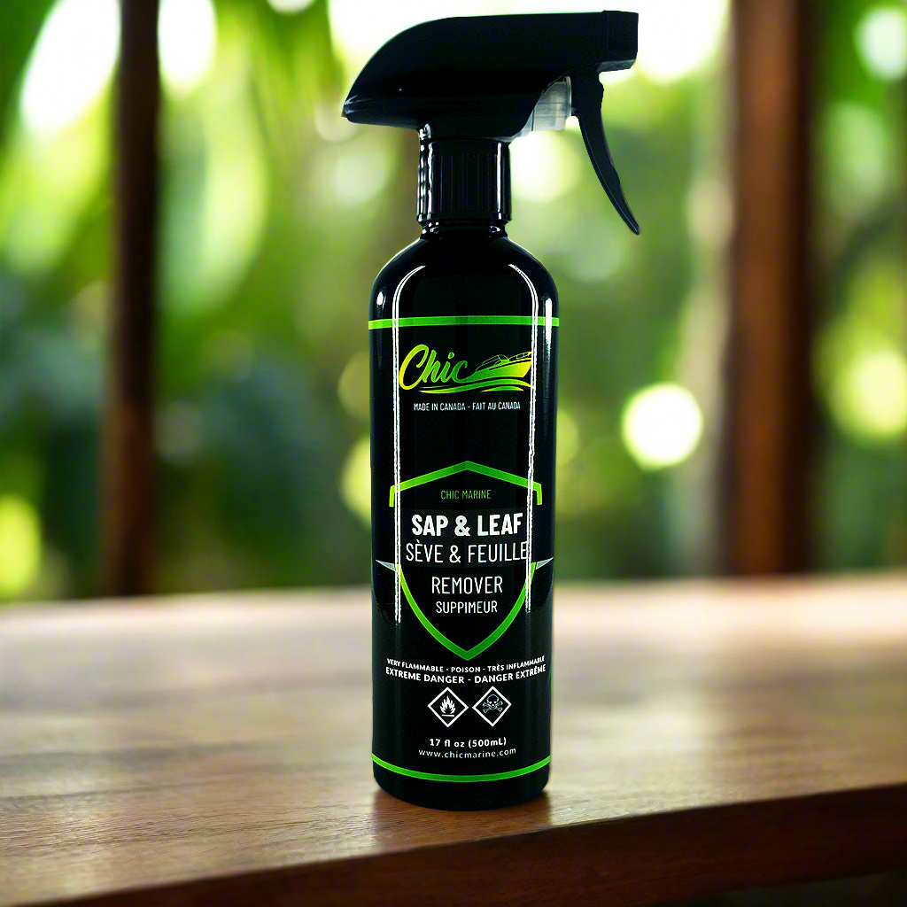 Tree Sap Remover & Fiberglass Leaf Stains | Chic Marine